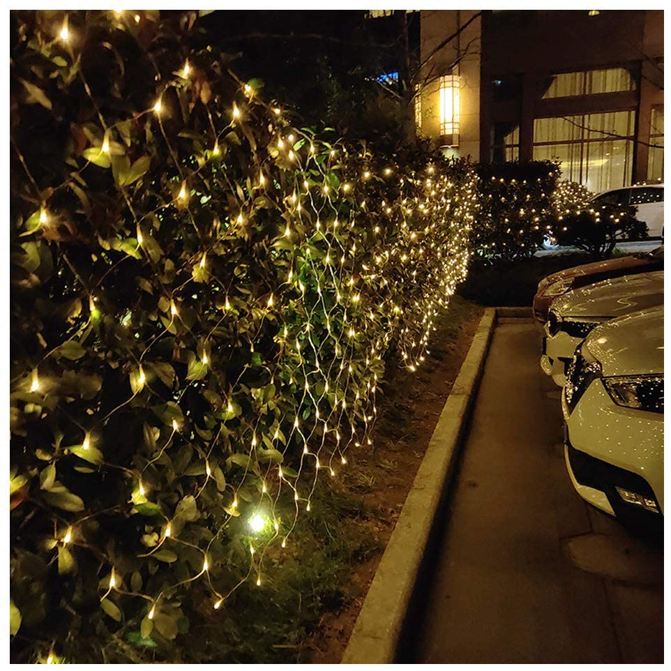 Indoor Outdoor 120/320LEDs Warm White Net Fairy Lights – LightsGo, The ...