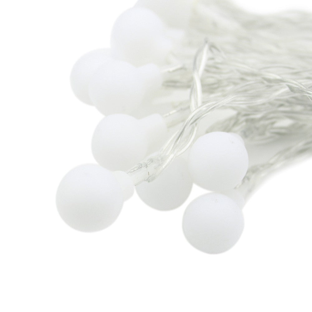 USB Powered Indoor 50LED 5M Warm White Berryball LED Fairy Lights ...